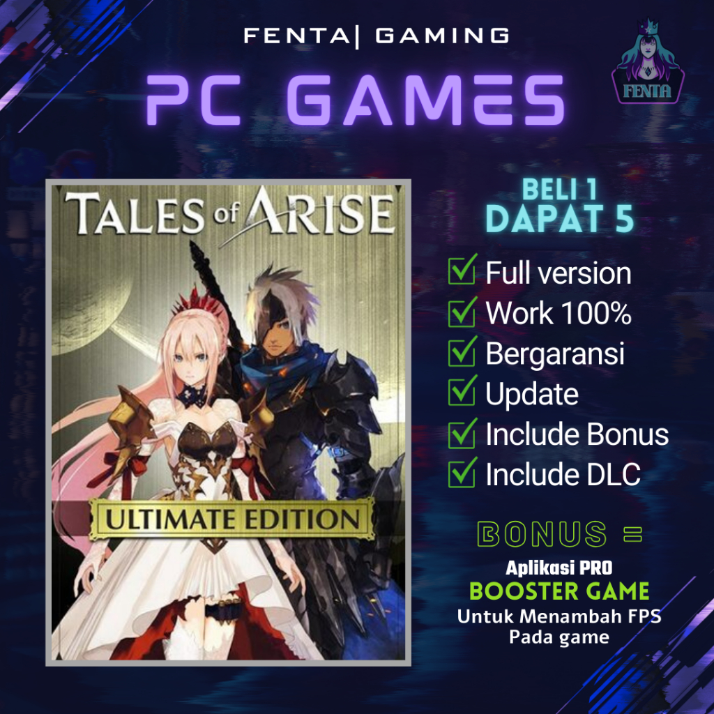 Jual TALES OF ARISE ULTIMATE EDITION - GAME PC - GAME LAPTOP | Shopee Indonesia