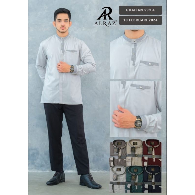 Jual AL RAZ NEW 2024 : GHAISAN 559A 2024 Lengan Panjang 100% Original ...