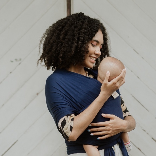 Jual Mikhadou - Gendongan Bayi Depan Stretchy Wrap / Kain Gendongan ...