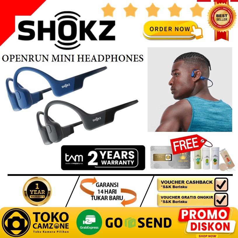 Jual Shokz openrun Mini Wireless Headphones Original Open Run Mini ...