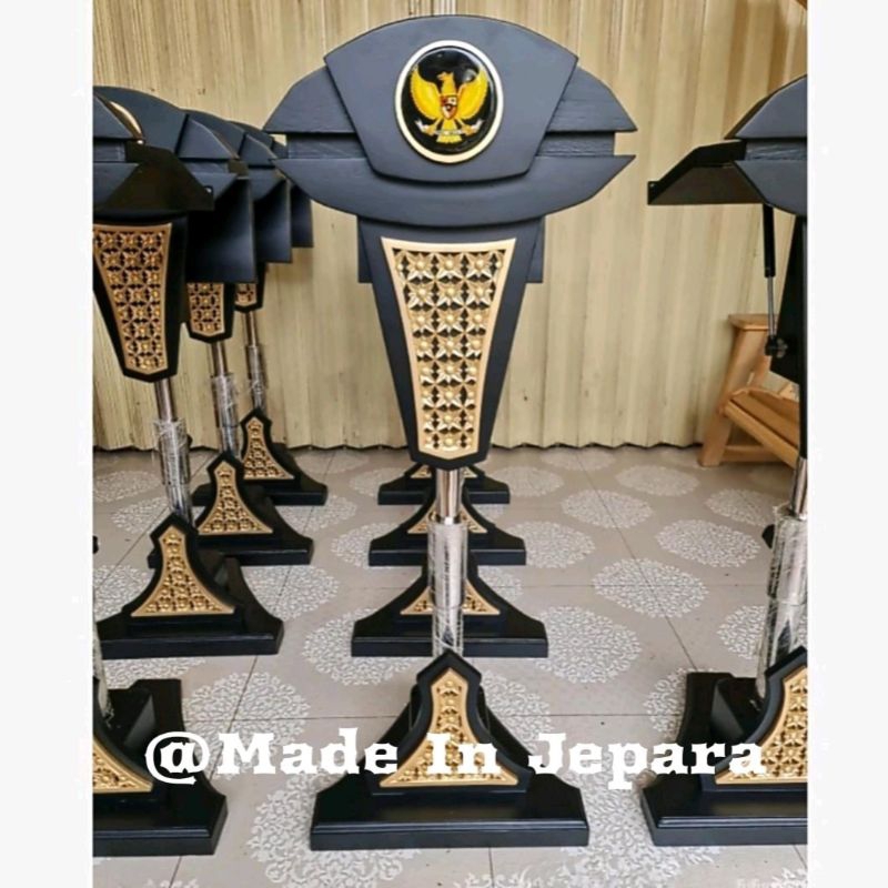 Jual Meja Mimbar Podium Jati Minimalis, Podium Jokowi Minimalis ...