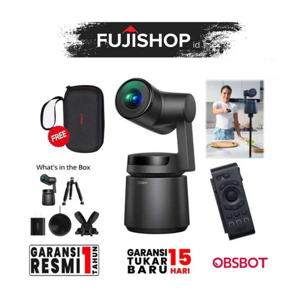 Jual OBSBOT Tail Air Webcam AI-Powered 4K Camera Streaming Portable ...