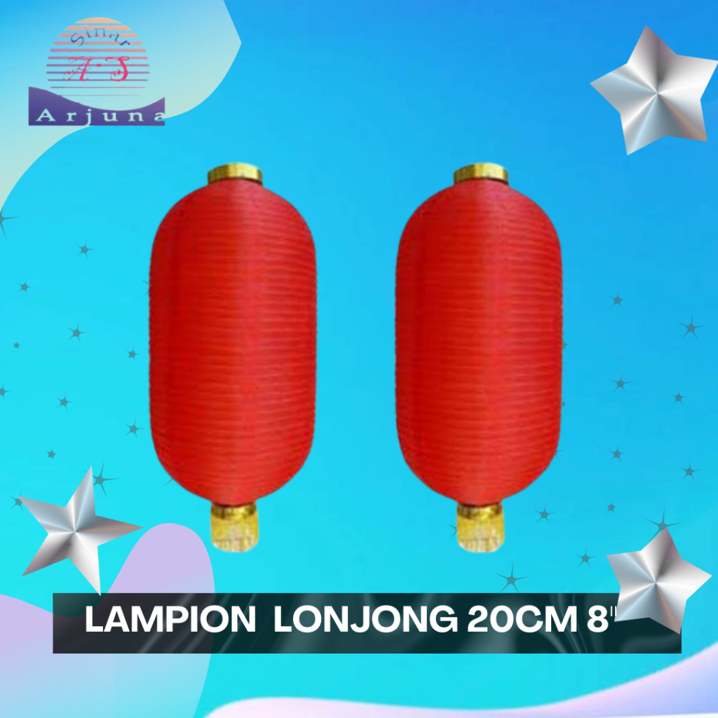 Jual 2PCS Lampion lonjong polos 20cm 8 inch | Shopee Indonesia