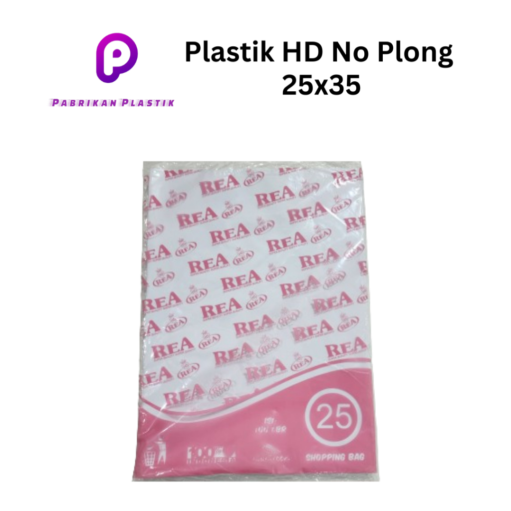 Jual Plastik Packing HD Tanpa Plong 25x35 REA Kantong Kresek Online ...