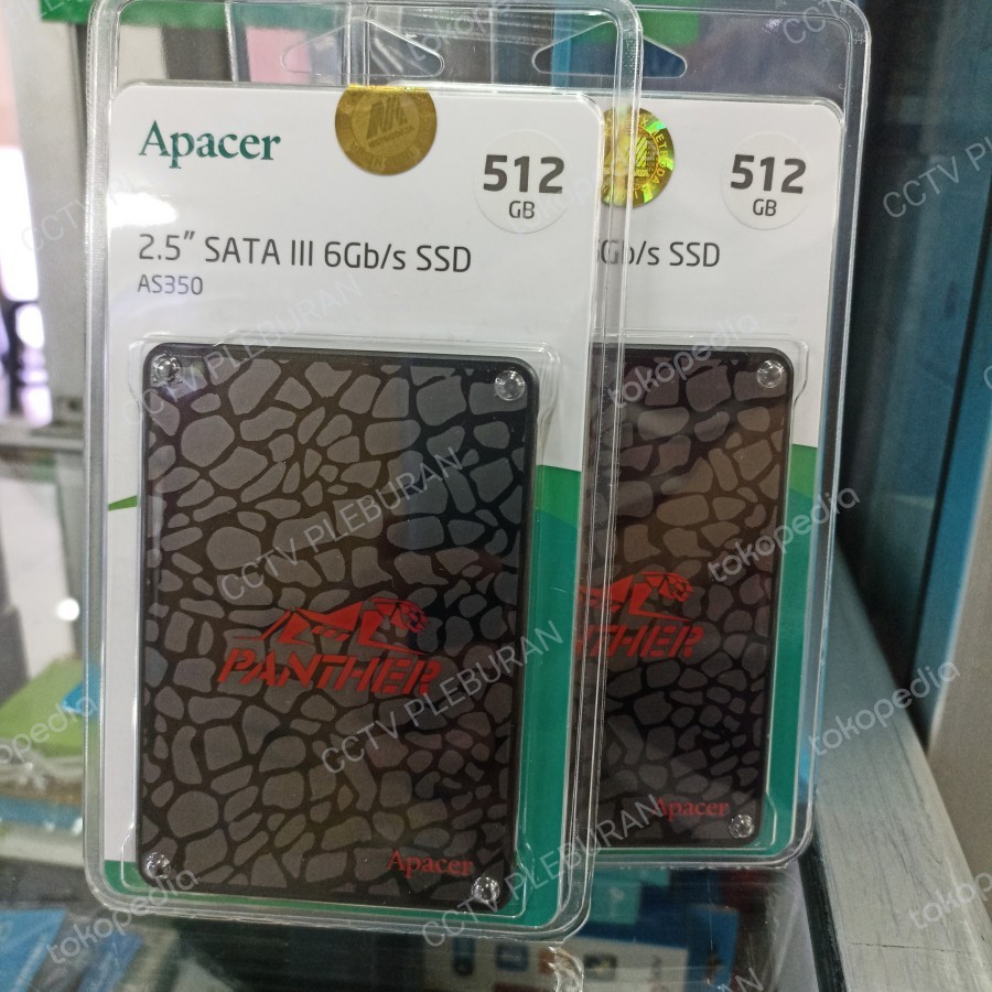 Jual SSD Apacer Panther AS350 512GB Sata 3 - Apacer 512 GB 2.5 ...
