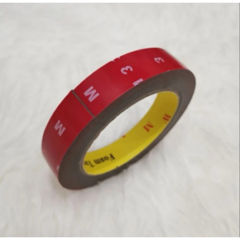 Jual Double tape 3m 20mm x 4,5mtr Merah | Shopee Indonesia