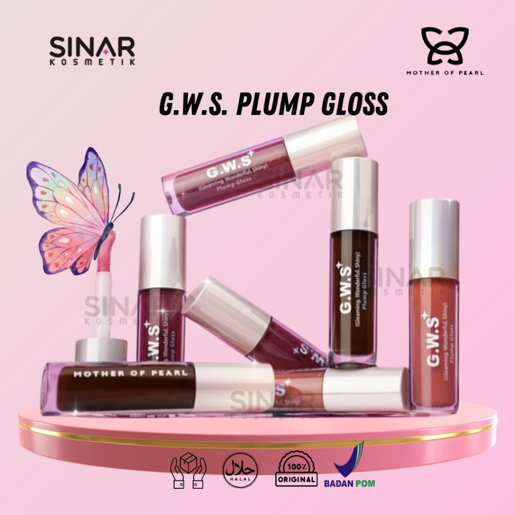 Jual Mother Of Pearl G.W.S. (Gleaming, Wonderful, Shiny) Plump Gloss ...