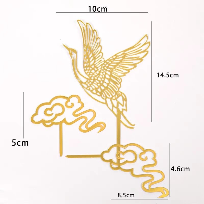 Jual ANEKA TOPPER TRADISIONAL VINTAGE EMAS BURUNG PANJANG UMUR ULANG ...