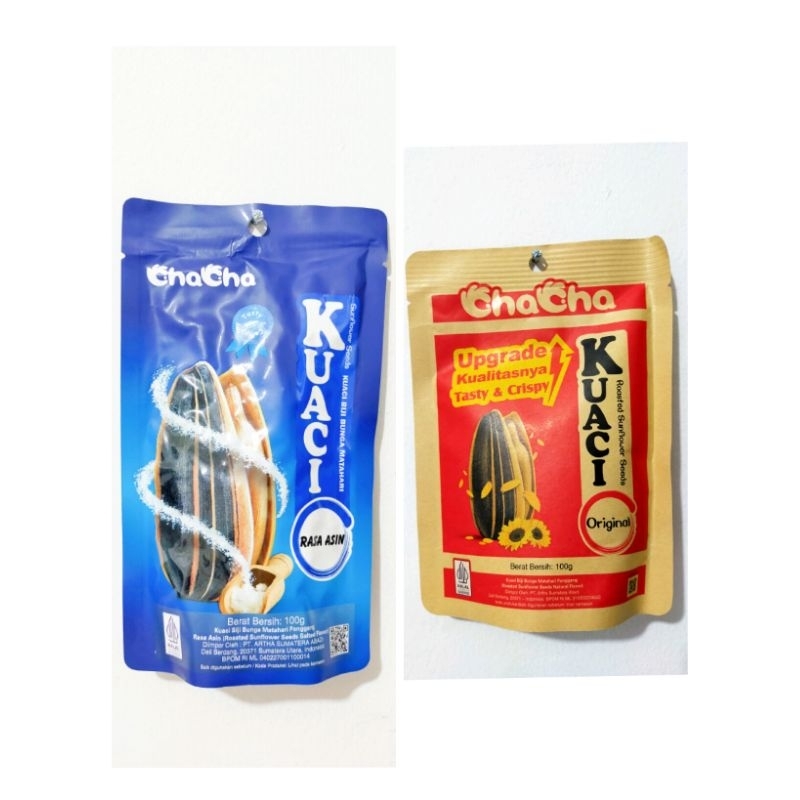 Jual ChaCha Kuaci original / ChaCha Kuaci asin 100gr | Shopee Indonesia