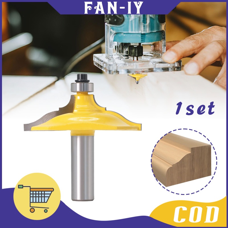 Jual 1/2 Mata Router Kayu Mata Ruter Profil Kayu Mata Profil Router Bit ...