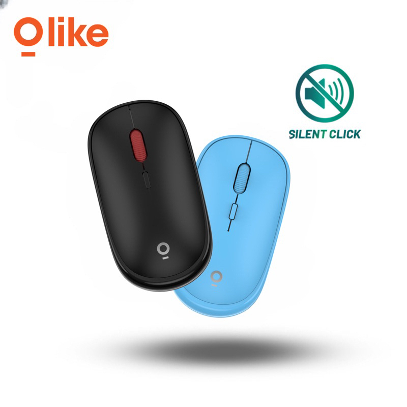 Jual Olike M3 Mouse wireless 1600DPI Optical Silent Klik Ergonomis ...