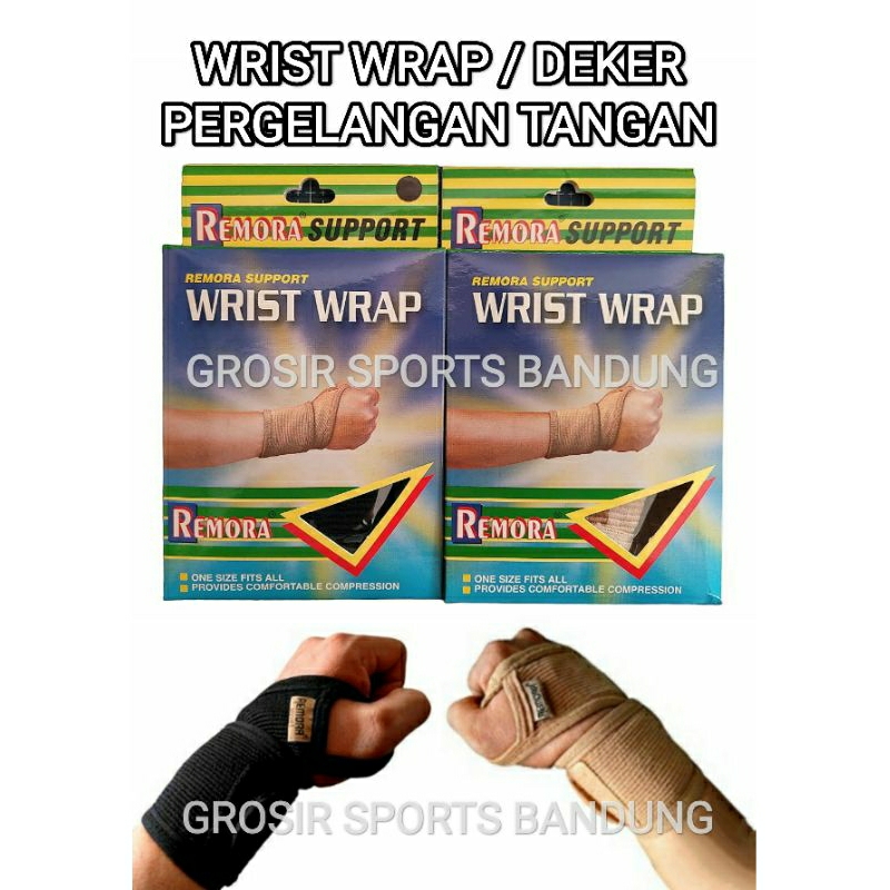 Jual Deker Pergelangan Tangan / Wrist Wrap Support Remora | Shopee ...