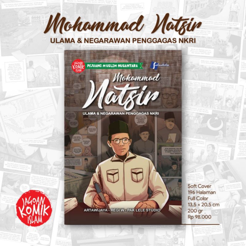 Jual Komik Muhammad Natsir Alkautsar komik pejuang Indonesia | Shopee ...