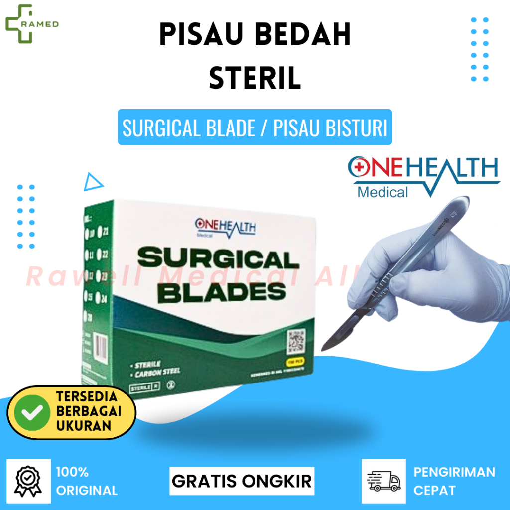 Jual [TERMURAH] Pisau Bedah Eceran / Surgical Blade / Pisau Bisturi No ...