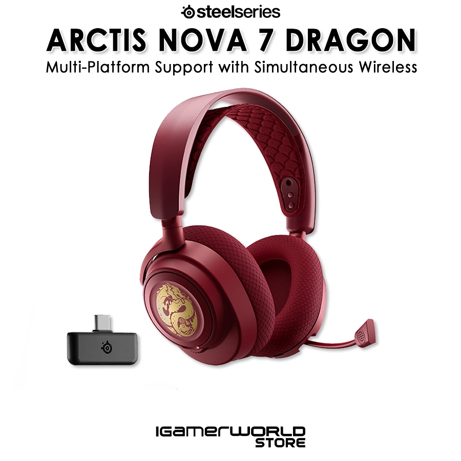 Jual Steelseries Arctis Nova 7 Wireless DRAGON Edition Gaming Headset ...