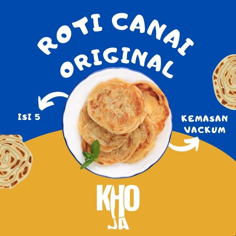 Jual ROTI CANAI ORIGINAL / ROTI MARYAM / ROTI CANE ISI 5 MEDIUM ...