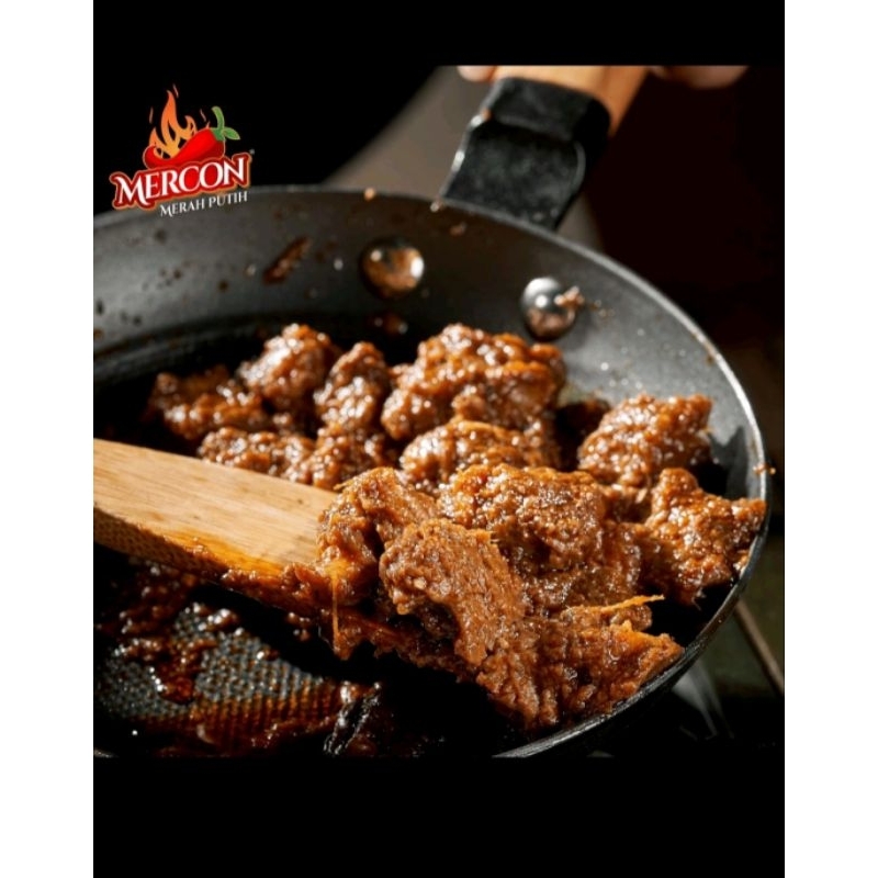 Jual Rendang Sapi Mercon Merah Putih | Shopee Indonesia