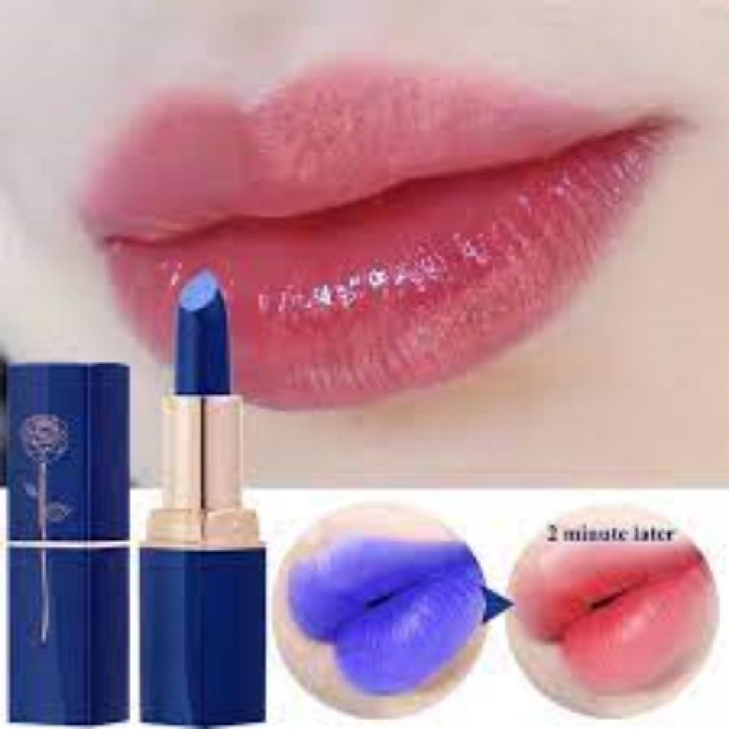 Jual LESSXCOCO LIP GLOSS BLUE COLOR CHANGING / LIPSTICK CAIR BIRU ...