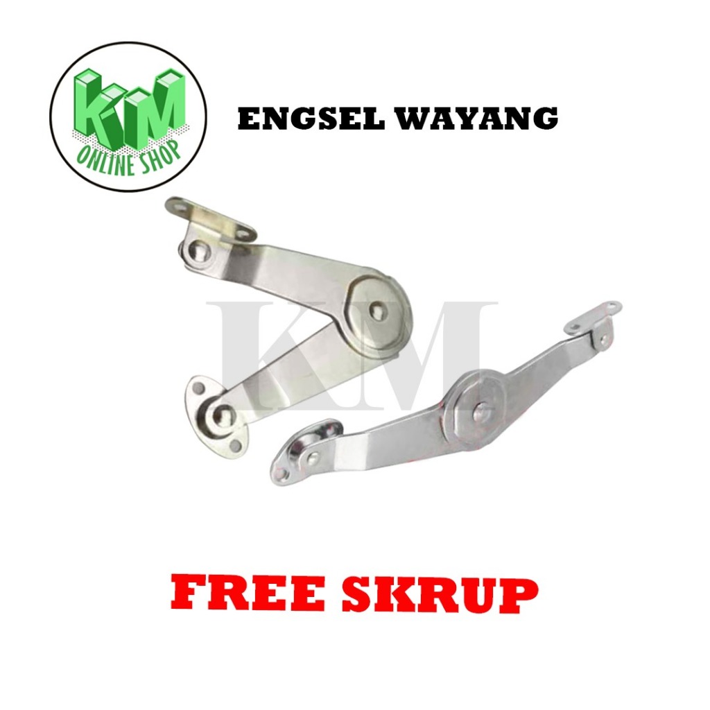 Jual Engsel Wayang Besar / Engsel Salon / Engsel Jendela Free Skrup ...