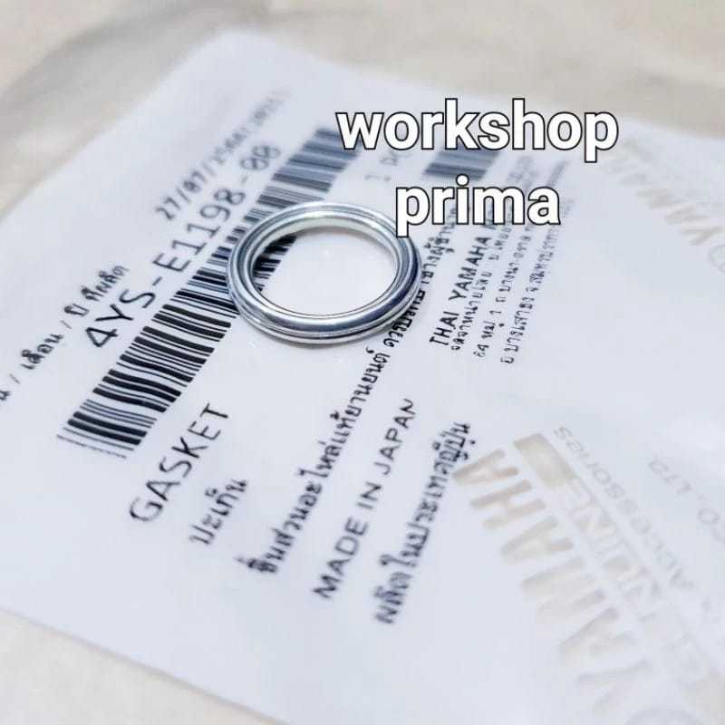 Jual paking gasket ring baut buangan pembuangan tab tap oli mesin matic ...