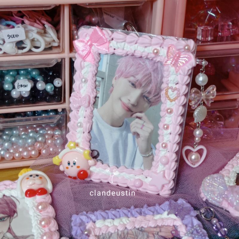 Jual [OPEN CUSTOM] TOPLOADER PREMIUM DECO CREAM DECODEN | Shopee Indonesia