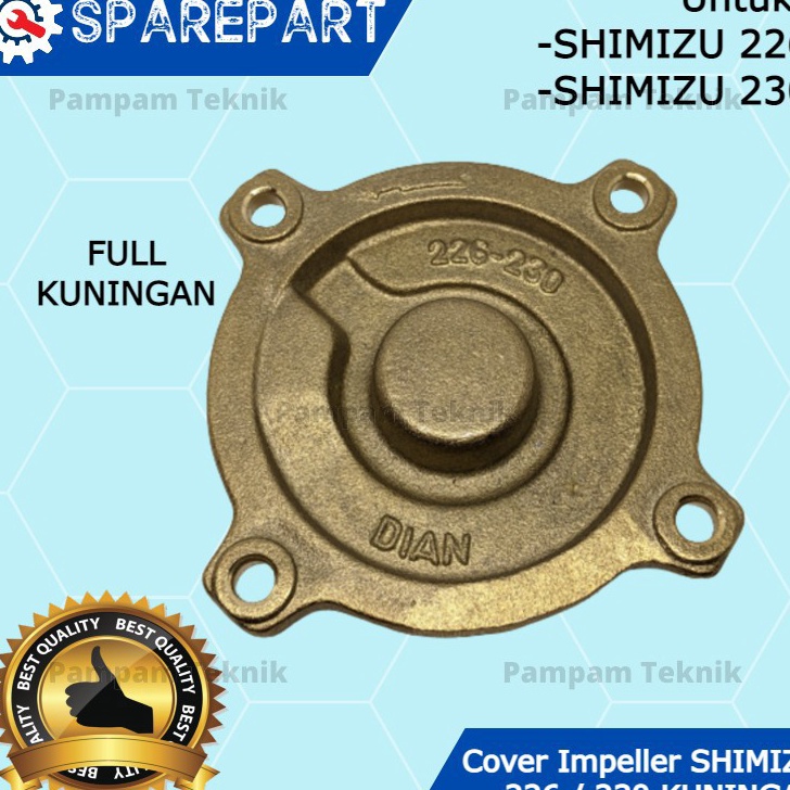 Jual Harga Istimewa Cover Tutup Impeller SHIMIZU PS 226 23 BIT Full ...