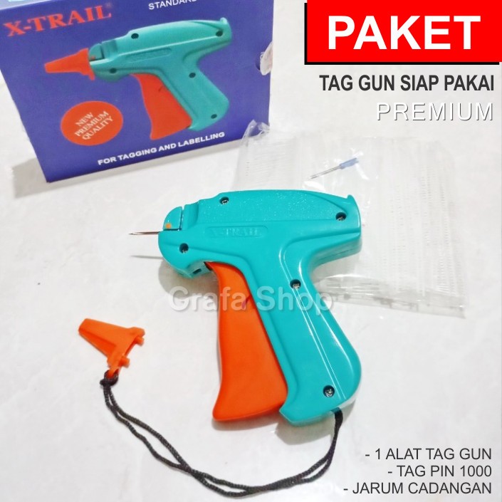 Jual Grafa - Paket bundling tag gun premium laundry label set lengkap ...