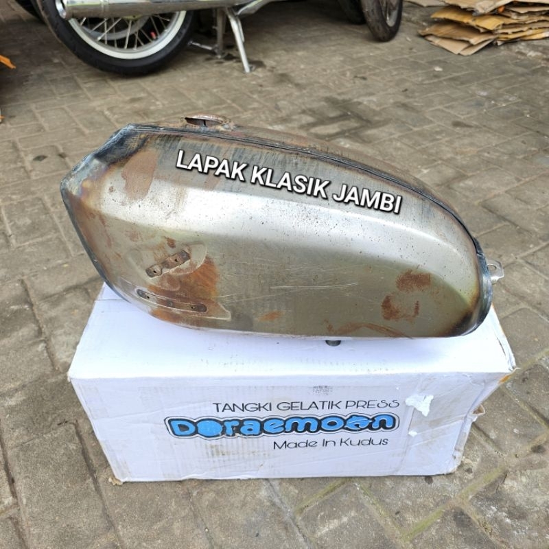 Jual Tangki CB100 CB125 CB GELATIK DORAEMON Original Full Press Kudus ...