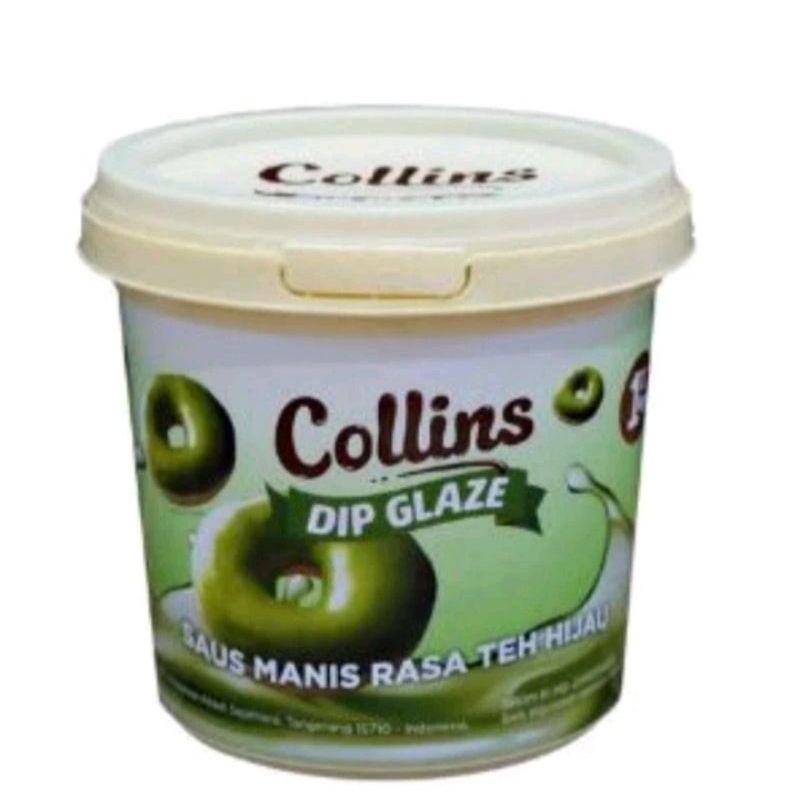 Jual Collins Dip Glaze Saos Manis Rasa Matcha Premium | Shopee Indonesia