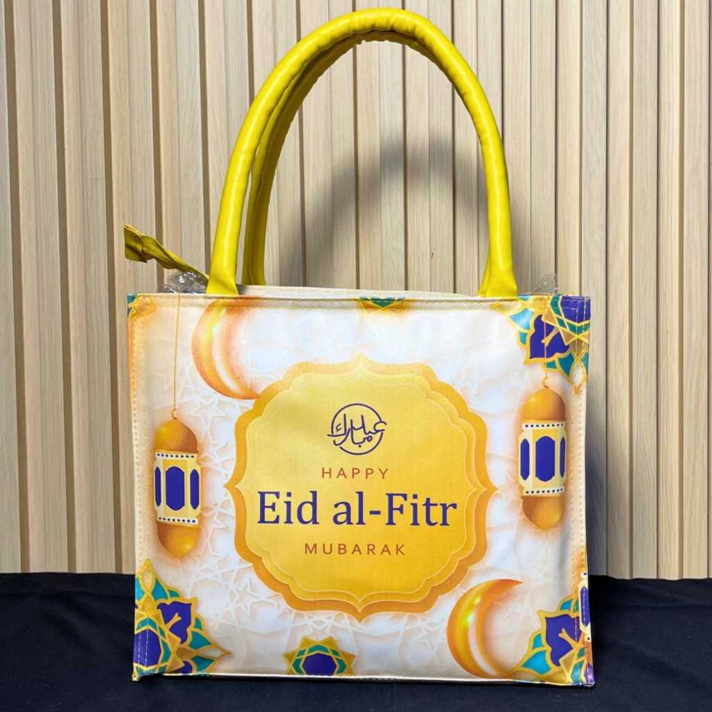 Jual IVSHOP - Tas Lebaran Tote Bag Idul Fitri Bahan Kulit Printing ...