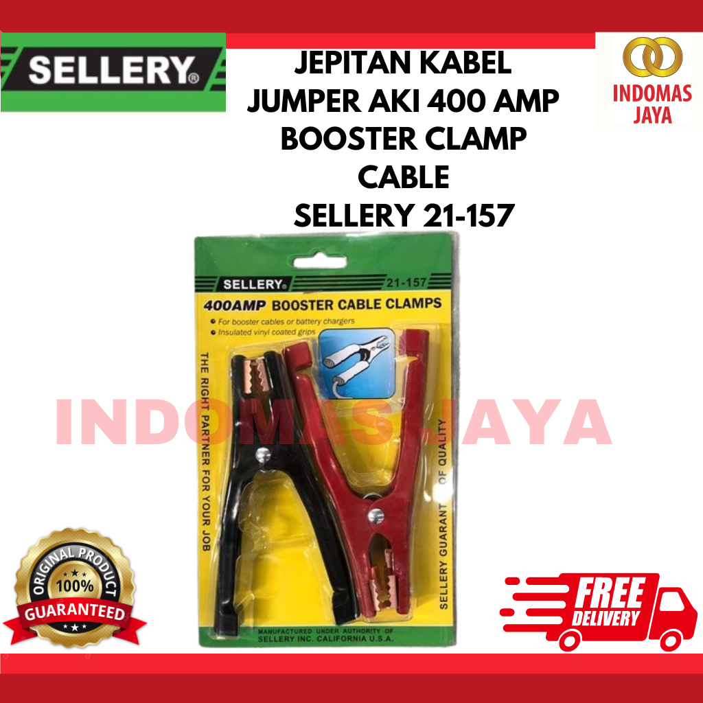 Jual JEPITAN KABEL JUMPER AKI 400 AMP BOOSTER CLAMP CABLE SELLERY 21 ...