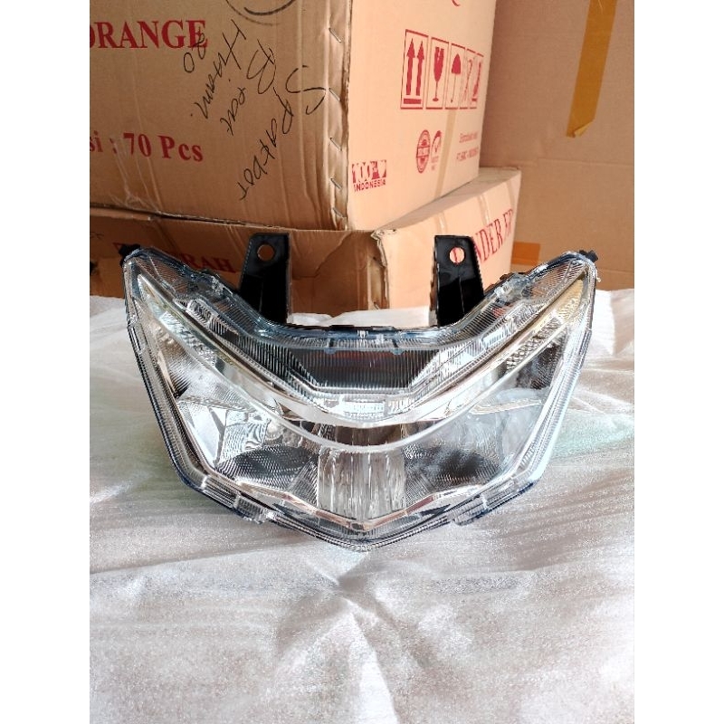 Jual REFLEKTOR LAMPU DEPAN BEAT LED DELUXE BEAT STREET LED K1A 2020 ...