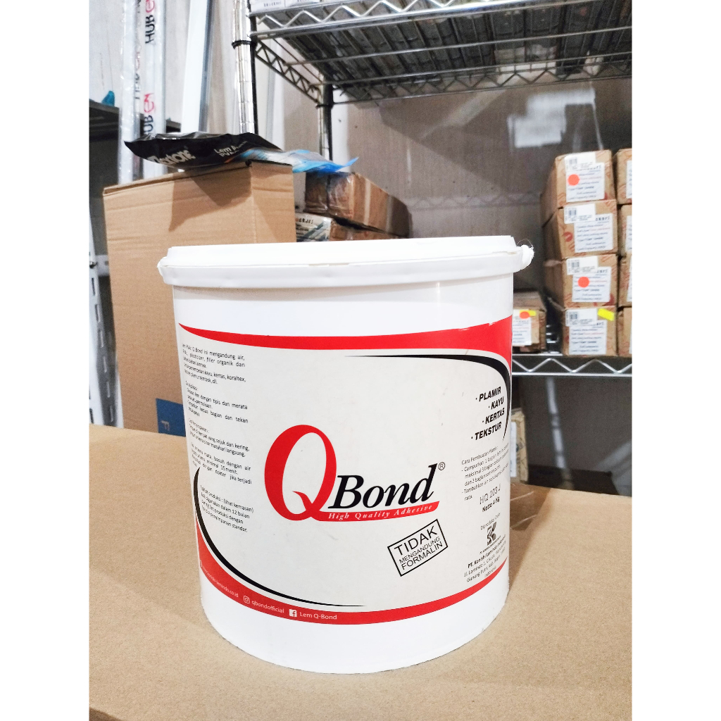 Jual Lem PVAC QBond HQ-203 Polyvinyl Acetate Adhesive Lem Q Bond Bisa ...
