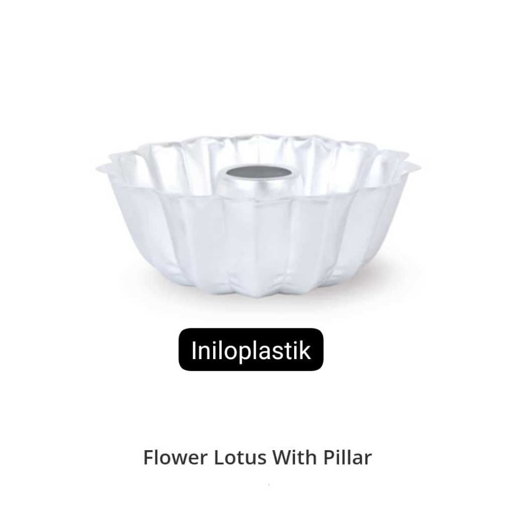 Jual Flower Lotus With Pillar Aluminium / Cetakan Bolu Lotus Dengan ...