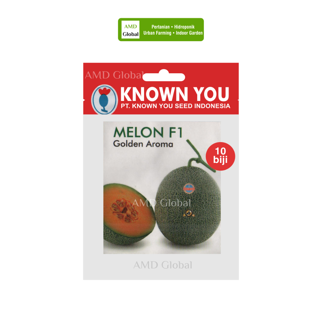 Jual Benih Melon Golden Aroma F1 Known You Seed Isi 10 Biji | Shopee ...
