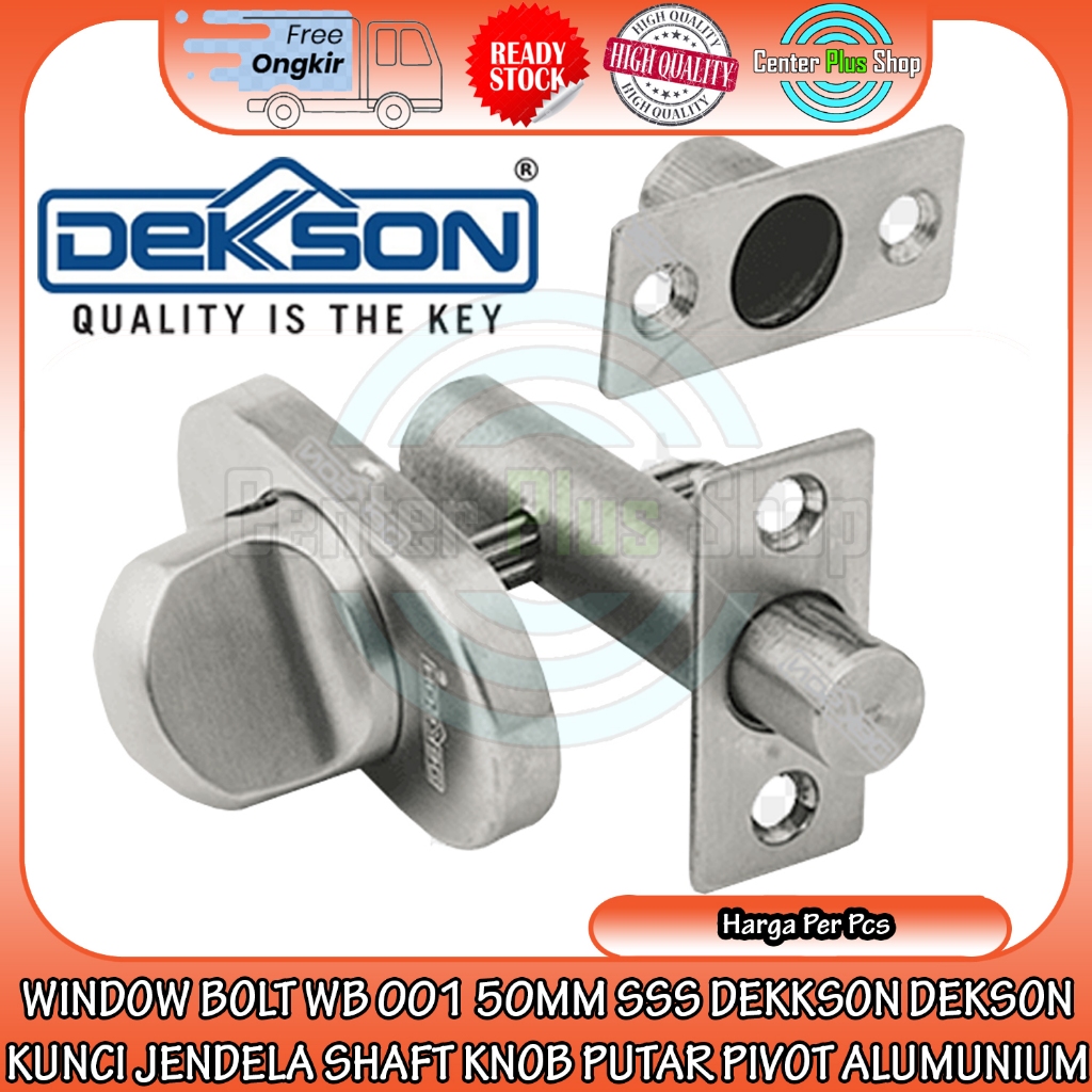 Jual WINDOW BOLT DEKKSON WB 001 50 MM SSS KUNCI SHAFT KNOB PUTAR ...