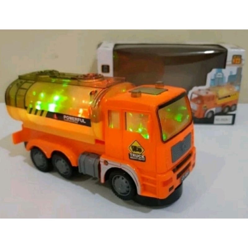 Jual Mainan mobil Truck Tangki /mobil tangki batrai/mobil molen/truck ...