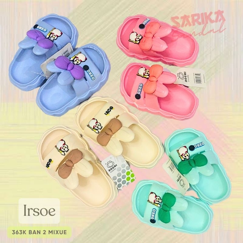 Jual Sandal Irsoe 363K BAN 2 MIXUE Sandal Irsoe Oreo Sandal Oreo Sandal ...