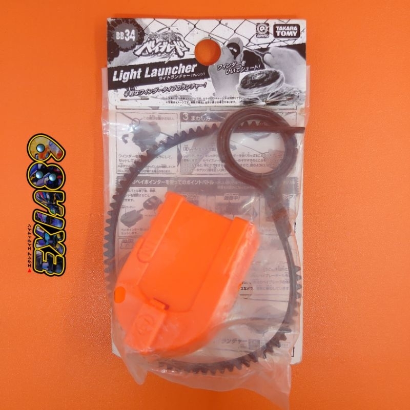 Jual Metal Fight Beyblade BB34 - Light Launcher (Orange) Takaratomy ...