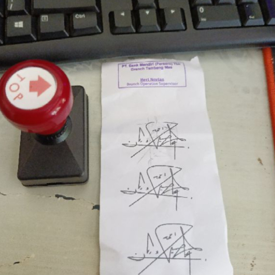 Jual Stempel Tanda Tangan TTD | Kantoran | Stempel Paraf | Shopee Indonesia