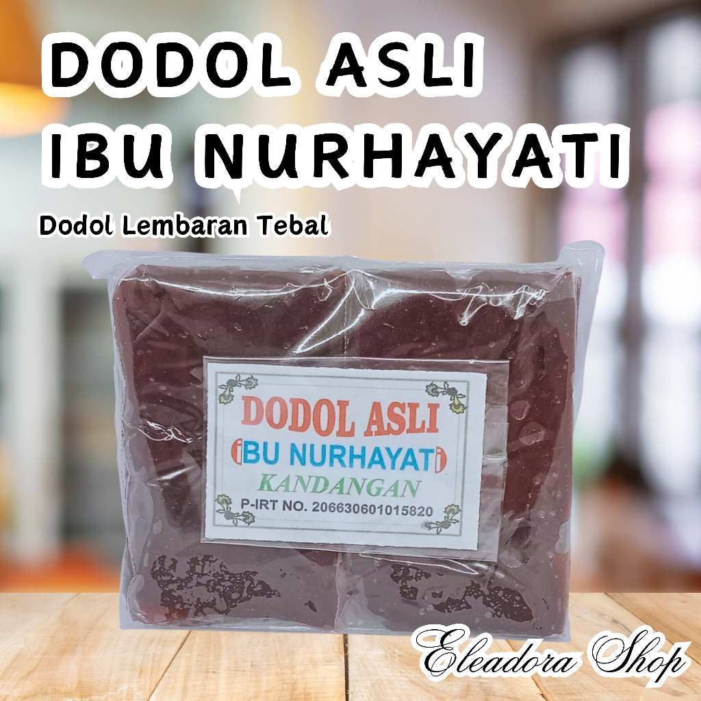 Jual Dodol Kandangan Asli Ibu Nurhayati - Kemasan Pack Lembaran - Khas ...