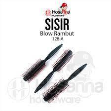 Jual Sisir Blow Hitam 128A / Sisir Blow Rambut Bulat / Sisir Roll Blow ...