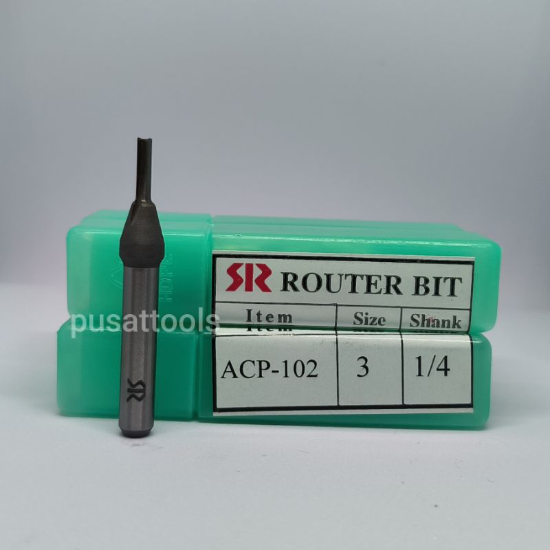 Jual SR Mata Router ACP - TCT Straight & V-Groove Merek SR ( Sheng Jang ...