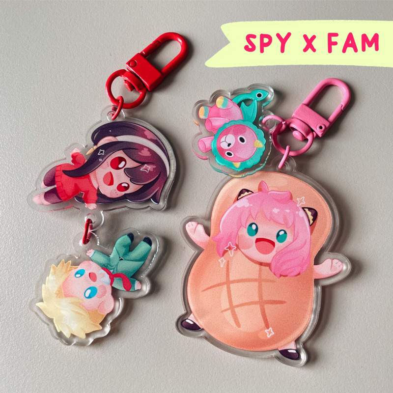 Jual SPY X FAMILY Keychain | anya loid yor forger | Shopee Indonesia
