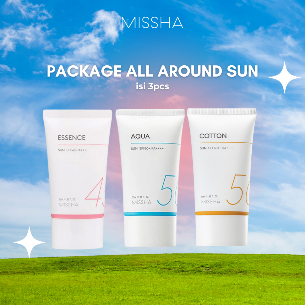 Jual MISSHA LIMITED EDITION SUNSCREEN PACKAGE EXP 2026 : All Around ...