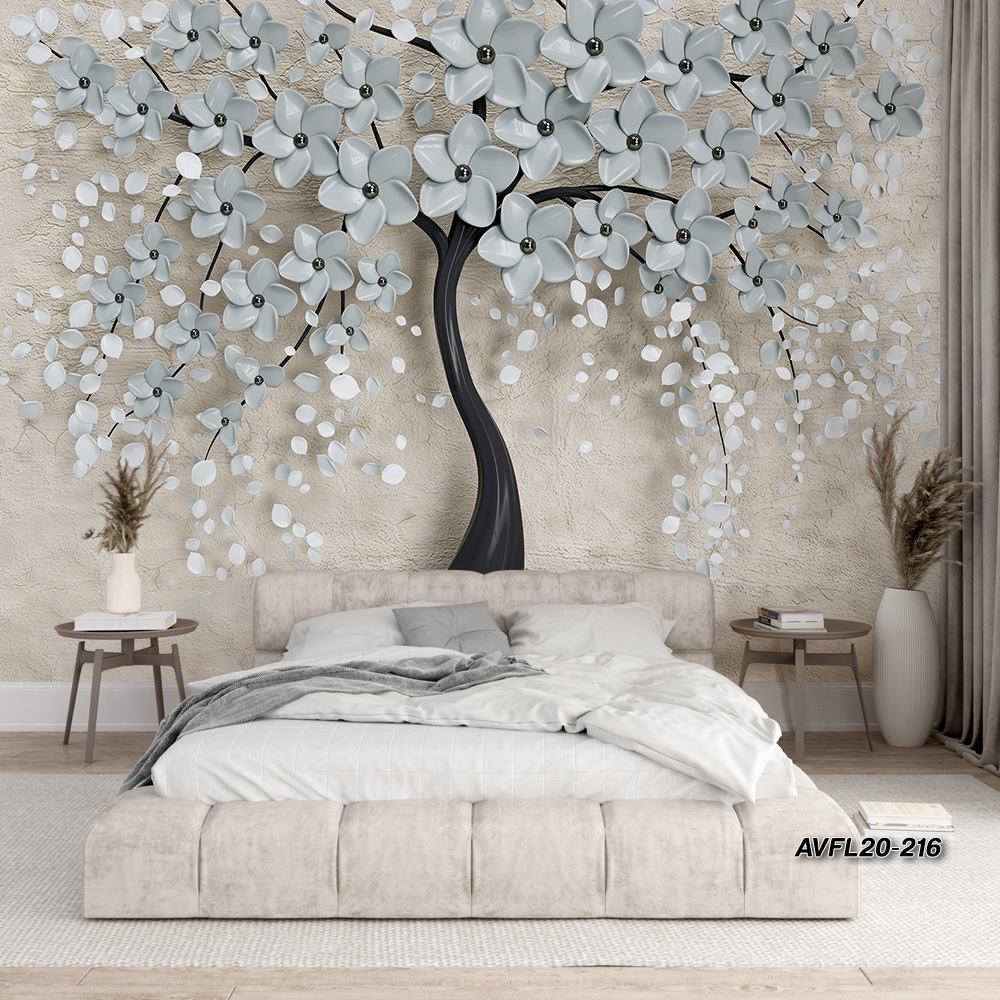 Jual Wall Banner Dinding | Wall Banner Ruang Tamu | Wall Banner Motif ...