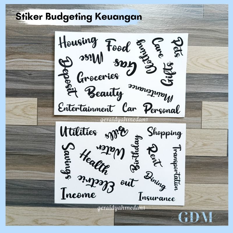 Jual Stiker Budgeting Keuangan | Shopee Indonesia