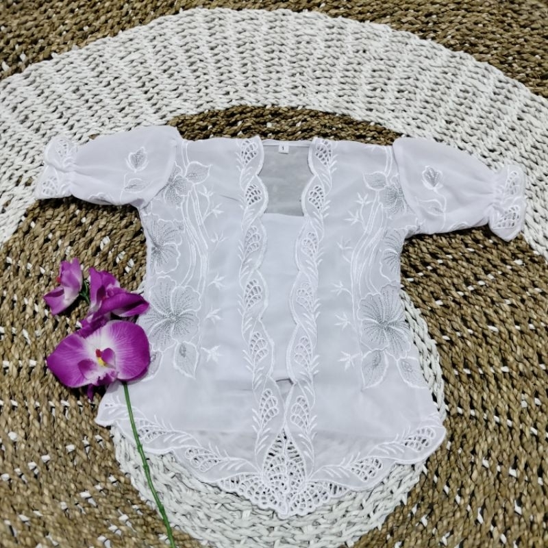 Jual Kebaya Baby Tangan Pendek Kerut/Kebaya Bayi/Kebaya | Shopee Indonesia