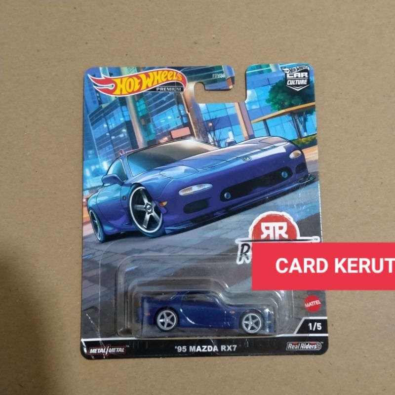 Jual hotwheels Mazda rx7 Ronin run CARD KERUT | Shopee Indonesia