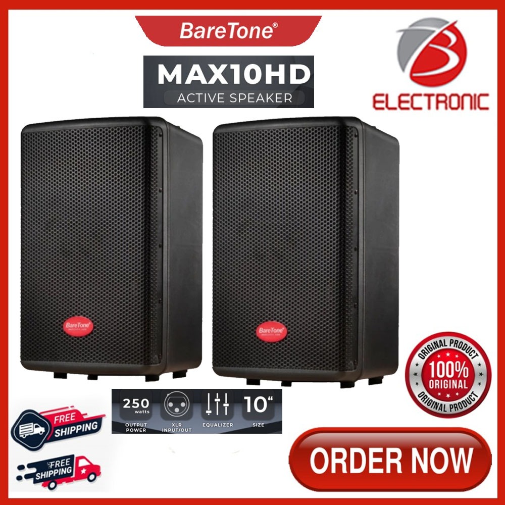Jual Speaker Aktif Baretone Max 10HD Baretone Max10HD Baretone Max10 HD ...